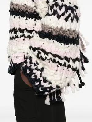 GANNI Hand-knit Sweater - White
