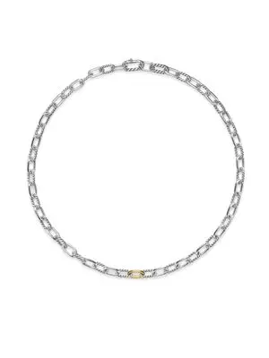 David Yurman Sterling Dy Madison Necklace - Silver