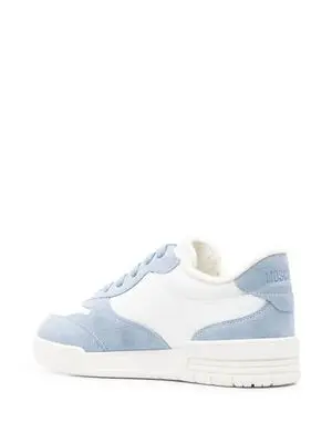 Moschino Lace-up Sneakers - Blue