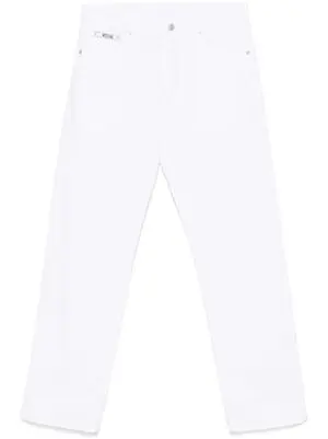 Moschino Straight-leg Trousers - White