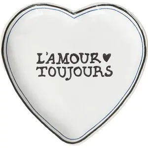 JULISKA L'amour Toujours Heart Shape Plate