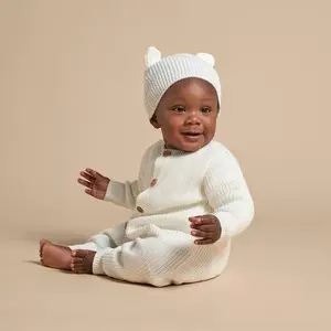 MODERN MOMENTS™ BY GERBER Romper & Hat Set