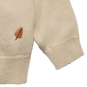 MODERN MOMENTS™ BY GERBER Embroidered Sweater - Leaves