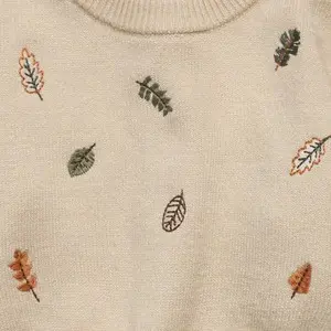 MODERN MOMENTS™ BY GERBER Embroidered Sweater - Leaves