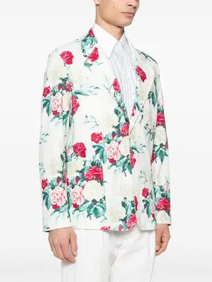 FURSAC Light Flower-print Blazer