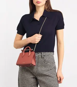 Strathberry Nano Leather Tote
