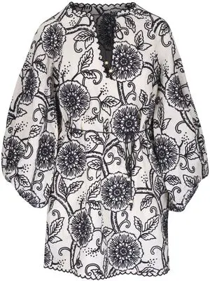 Zimmermann Tallow Mini Dress