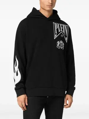 Philipp Plein Flame Racing Hoodie