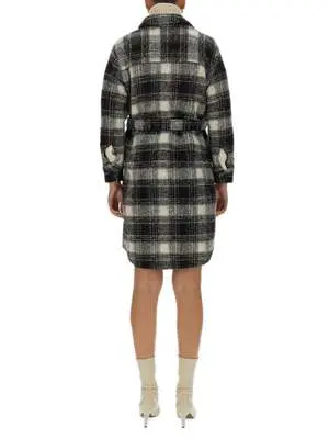 Woolrich Checked Coat