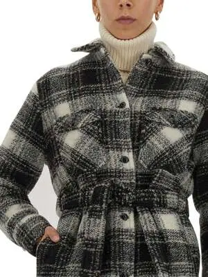 Woolrich Checked Coat