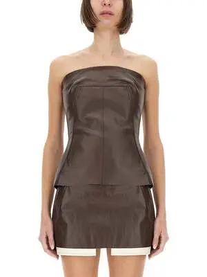 Rick Owens Bustier Blouses