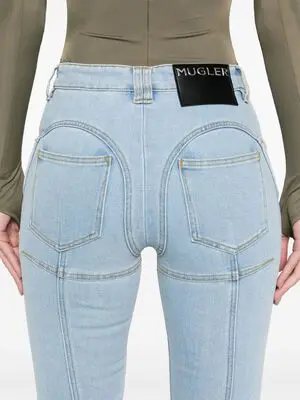 MUGLER Seam-detail Jeans