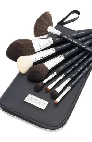 OMNIA BRUSH Pro Travel 8pc Makeup Brush Set