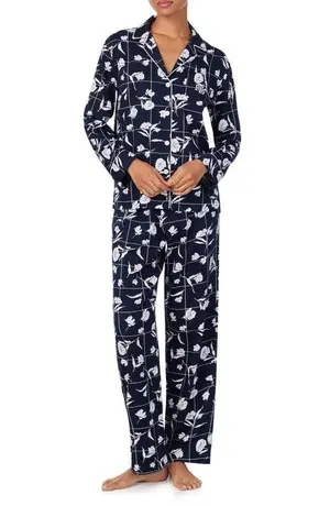 Ralph Lauren Print Pajamas - Navy Print