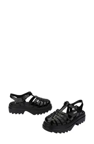 Melissa Possession Platform Ii Sandal - Black
