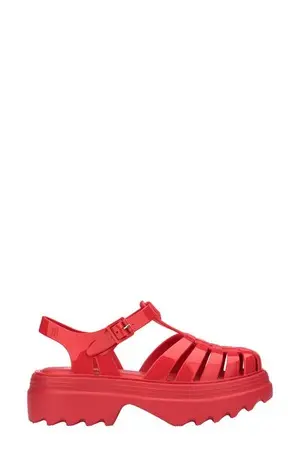 Melissa Possession Platform Ii Sandal - Red