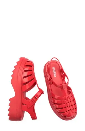 Melissa Possession Platform Ii Sandal - Red