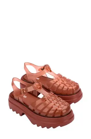 Melissa Possession Platform Ii Sandal - Transparent Brown