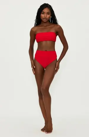 Beach Riot Kelsey Bikini Top - Red