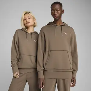PUMA Premium Essentials Relaxed Hoodie - Brown