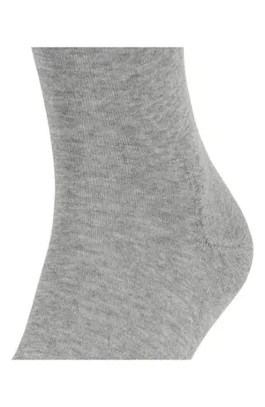 Falke Run Crew Socks - Light Grey