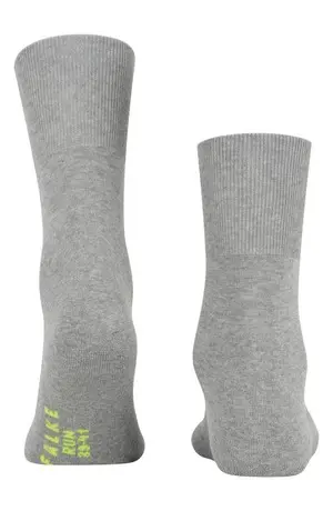 Falke Run Crew Socks - Light Grey