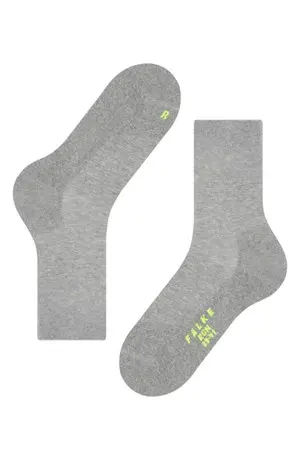 Falke Run Crew Socks - Light Grey
