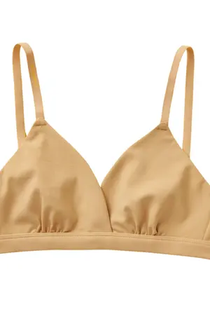 YELLOWBERRY Butter Triangle Bra - Fawn