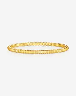 Ring Concierge Gold Coil Bangle - One-color