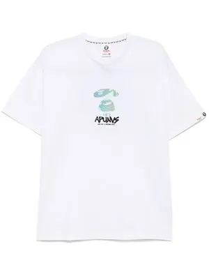 AAPE BY *A BATHING APE Logo-print T-shirt