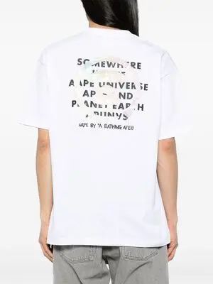 AAPE BY *A BATHING APE Logo-print T-shirt