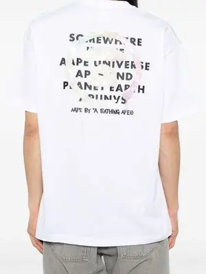 AAPE BY *A BATHING APE Logo-print T-shirt