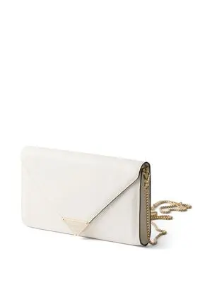 Prada Saffiano Leather Mini Bag - Neutrals