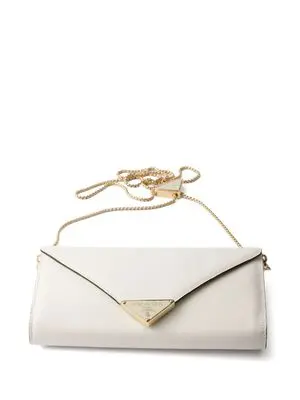 Prada Saffiano Leather Mini Bag - Neutrals