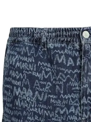 Marni Logo-print Shorts