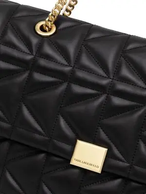 Karl Lagerfeld K/kuilt Large Tote - Black