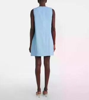 Veronica Beard Alayah Minidress - Blue