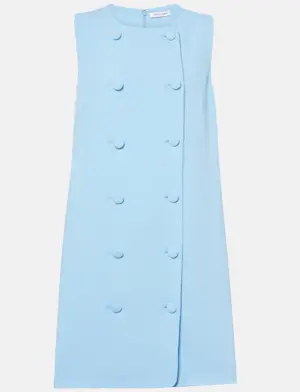 Veronica Beard Alayah Minidress Sky Blue
