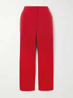 Dries Van Noten Wool Straight-leg Pants