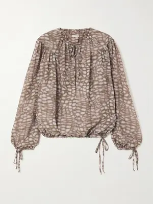 Dries Van Noten Long Sleeve Blouses