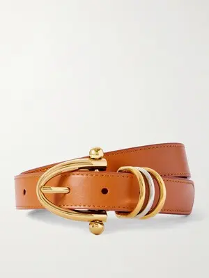 Chloé Bracelet Leather Belt - Brown