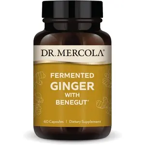 DR. MERCOLA Fermented Ginger 60 Capsules - One-color