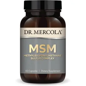 DR. MERCOLA Msm With Organic Sulfer Complex 60 Capsules - One-color