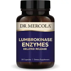 DR. MERCOLA Lumbrokinase Enzymes 30 Capsules - One-color