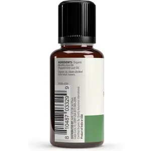 DR. MERCOLA Organic Peppermint Essential Oil 1 Ounce