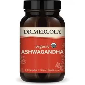 DR. MERCOLA Organic Ashwagandha 60 Capsules - One-color