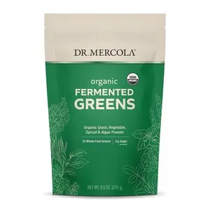 DR. MERCOLA Organic Fermented Greens 270 Grams - One-color