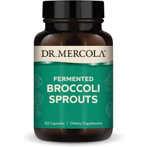 DR. MERCOLA Fermented Broccoli Sprouts 30 Capsules - One-color