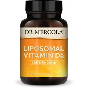DR. MERCOLA Liposomal Vitamin D 1000iu 30 Capsules - One-color