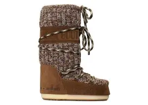Moon Boot Icon Wool Boots - Cigar